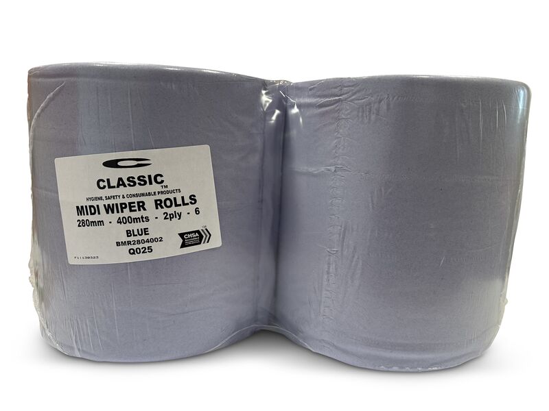 2 Ply Blue Roll 400m x 260mm
